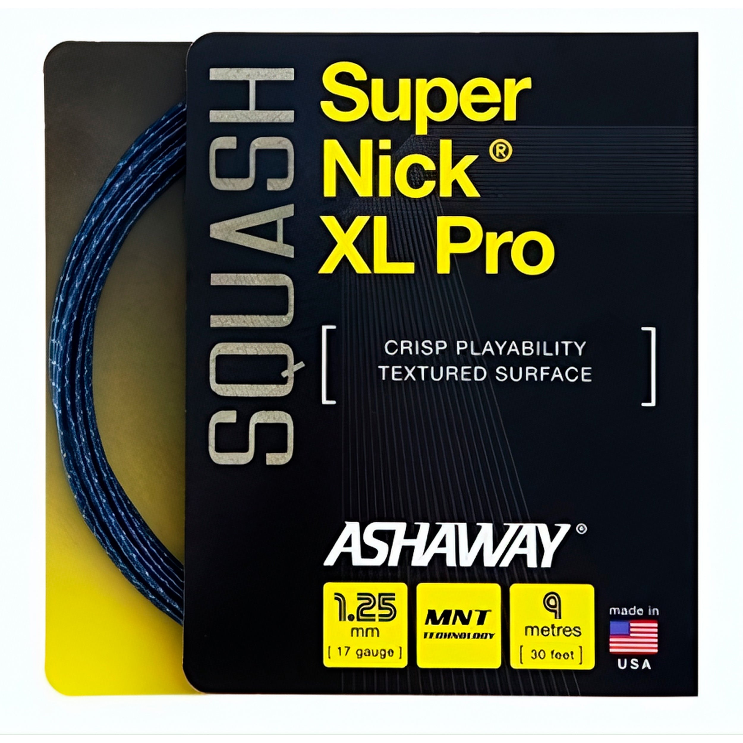 Ashaway SuperNick XL Pro Squash String Set » Strung Out