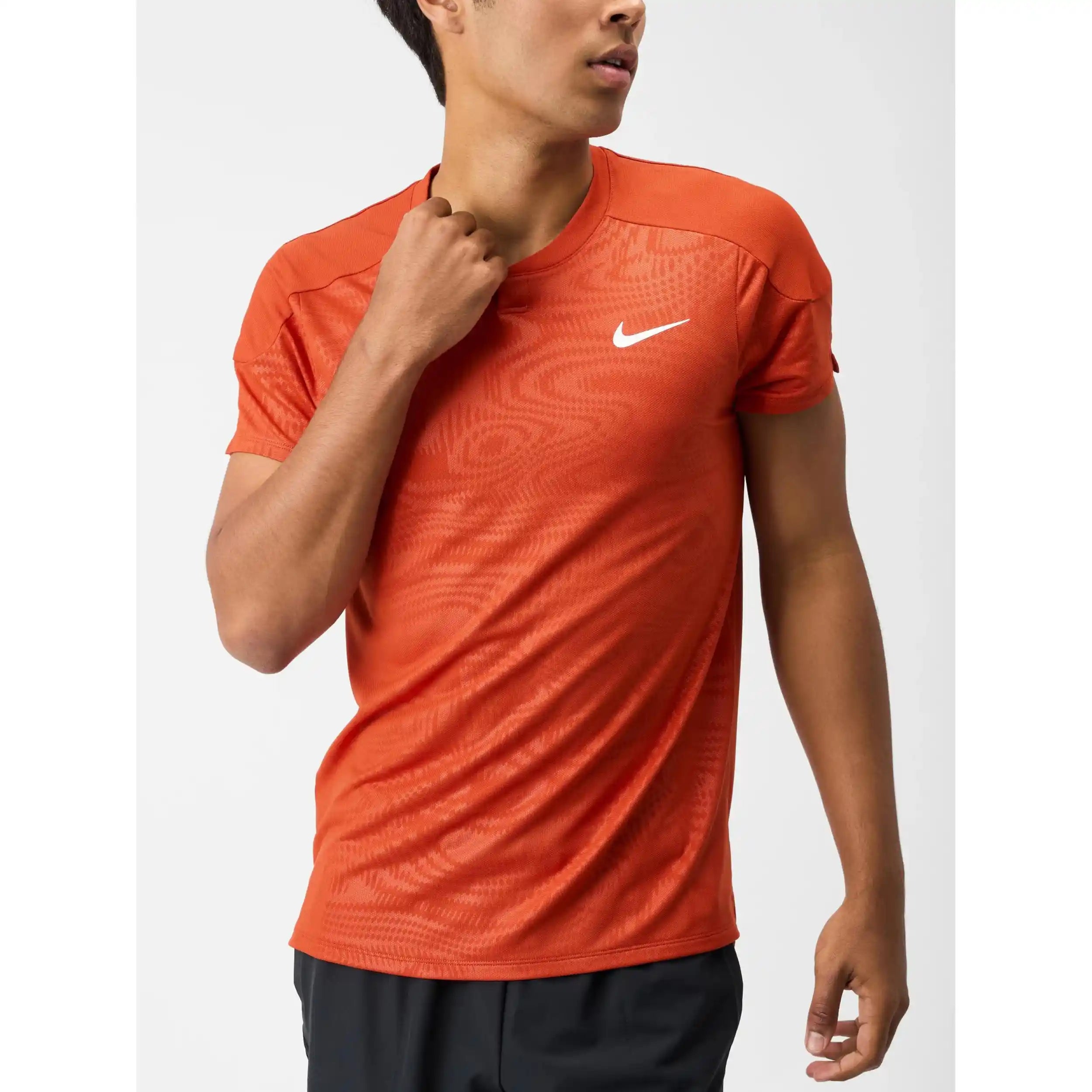 NikeCourt Dri-Fit Slam Top RG (Rust Factor/White) » Strung Out